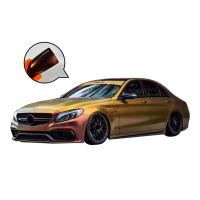 China Matte Sunrise Morning Glow Car Wrap Vinyl Film 1.52x17m Removable Adhesive Decorative PVC for sale