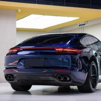 China Glossy Ghost Midnight Car Wrap Reflective Vinyl Blue Chameleon Tint 1.52x17m for sale