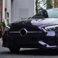 China Glossy Ghost Midnight Purple Color Shift Car Wrap Vinyl Film 1.52x17m Roll for sale