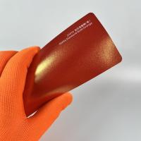 China Matte Diamond Gold Orange Reflective Car Sticker Vinyl Wrap Roll 1.52x17m 160 Micron for Vehicle Interior Exterior for sale
