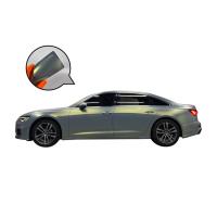 China Matte Diamond Grey Gold Chameleon Tint Decorative Car Wrap Vinyl Film 1.52x17m for sale