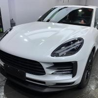 China Sparkle White Avery Vinyl Car Wrap Film 1.52x17m PETG Decorative Color Changing Vinyl for sale