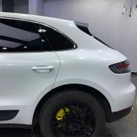 China Sparkle White Avery Vinyl Car Wrap Film 1.52x17m PETG Decorative Color Changing Vinyl for sale