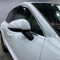 China Sparkle White Avery Vinyl Car Wrap Film 1.52x17m PETG Decorative Color Changing Vinyl for sale