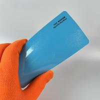 China Sparkle Sky Blue Glitter Diamond Vinyl Car Wrap 1.52x17m Roll Removable Adhesive for sale