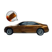 China Glossy Metal Liquid Bronze Car Wrap Vinyl 1.52x17m High Quality Pearlescent Car Wrapping Film for sale