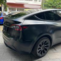 China Matte Havana Black Chameleon Car Vinyl Wrap 1.52x17m Removable Adhesive Film for sale
