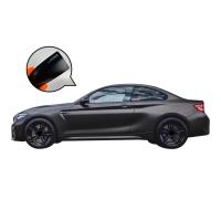 China Matte Havana Black Chameleon Car Vinyl Wrap 1.52x17m Removable Adhesive Film for sale