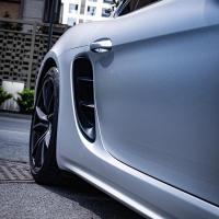 China Satin Silver Chrome Car Wrap Vinyl Film 1.52x17m Removable Adhesive Heavy Metal Sparkle for sale