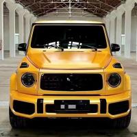 China Heavy Metal Sparkle Yellow Vinyl Wrap Film 1.52x17m Gloss Car Decorative Film for sale