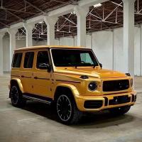 China Heavy Metal Sparkle Yellow Vinyl Wrap Film 1.52x17m Gloss Car Decorative Film for sale