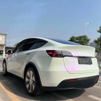 China Glossy White to Purple Gradual Color Vinyl Car Wrap 1.52x17m Roll 160 Micron Thickness for sale
