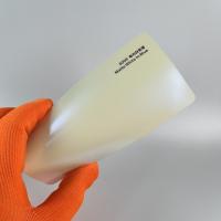 China Matte White to Blue Gradual Car Wrap Vinyl 1.52x17m High Quality Removable Adhesive for sale