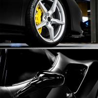 China Satin Black Car Vinyl Wrap Film 1.52x17m Removable Adhesive 160 Micron for Cars Trucks for sale