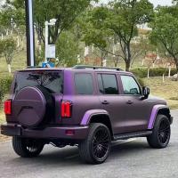 China Midnight Purple Car Color Changing Film 1.52x17m 160 Micron Vinyl Wrap PPF for sale