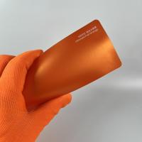 China Ultimate Flat Orange Car Color Changing Film 1.52x17m PPF Vinyl Wrap with 160 Micron Thickness for sale