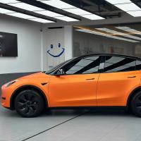 China Ultimate Flat Orange Car Color Changing Film 1.52x17m PPF Vinyl Wrap with 160 Micron Thickness for sale
