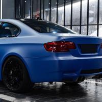 China Flat Blue Vinyl Wrap Car Color Changing Stickers 1.52x17m Factory Wholesale for sale