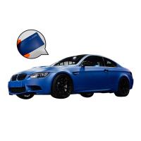 China Flat Blue Vinyl Wrap Car Color Changing Stickers 1.52x17m Factory Wholesale for sale