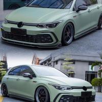 China Flat Khaki Light Green Vinyl Wrap 1.52x17m Car Metal Paint Color Changing Sticker Film for sale