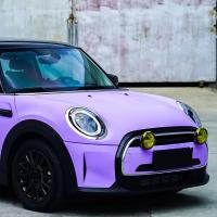 China Lavender Purple Car Color Changing Film 1.52x17m PPF Vinyl Wrap Midnight Metal Paint for sale