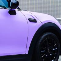 China Lavender Purple Car Color Changing Film 1.52x17m PPF Vinyl Wrap Midnight Metal Paint for sale