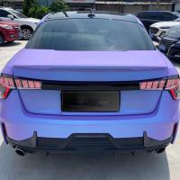 China Ceramics Lavender Blue Car Color Changing Film 1.52x17m Midnight Blue Vinyl Wrap PPF for sale
