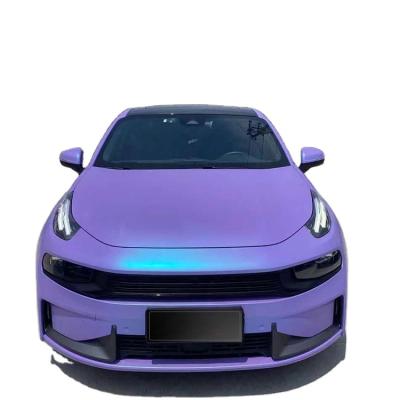 China Ceramics Lavender Blue Car Color Changing Film 1.52x17m Midnight Blue Vinyl Wrap PPF for sale