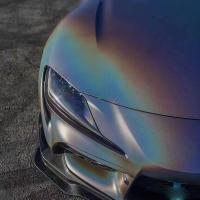 China Flat Laser Grey Car Vinyl Wrap 1.52x17m Color Changing Sticker Custom Wholesale for sale