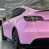 China Ceramics Bobby Pink Car Wrap Vinyl 1.52x17m Color Change Film for Vehicle Wrapping for sale