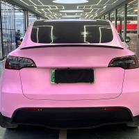 China Ceramics Bobby Pink Car Wrap Vinyl 1.52x17m Color Change Film for Vehicle Wrapping for sale