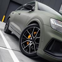 China Ceramics Army Green Car Wrap Vinyl 1.52x17m Color Change Film for Vehicle Wrapping for sale