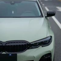 China Ceramics Khaki Grey Car Wrap Vinyl Film 1.52x17m Color Change for Vehicle Wrapping for sale