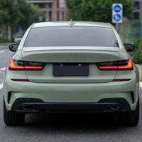 China Ceramics Khaki Grey Car Wrap Vinyl Film 1.52x17m Color Change for Vehicle Wrapping for sale