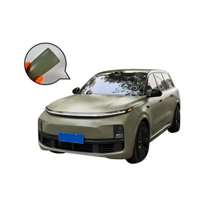 China Ceramics Khaki Green Car Wrap Vinyl 1.52x17m Color Change Film for Vehicle Wrapping for sale