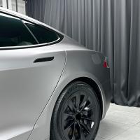 China Matte Pearl Metal Grey Chameleon Car Wrap Vinyl Film 1.52x17m Roll Removable Adhesive for sale