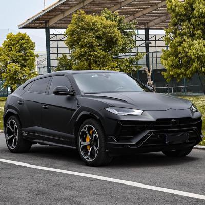 China Matte Frosted Black Car Decoration Film 1.52x17m Vinyl Wrap Sticker Decals Classic Matte Black for sale