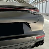 China Matte Frosted Black Car Decoration Film 1.52x17m Vinyl Wrap Sticker Decals Classic Matte Black for sale