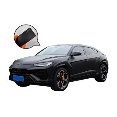 China Matte Frosted Black Car Decoration Film 1.52x17m Vinyl Wrap Sticker Decals Classic Matte Black for sale