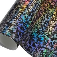 China Simulated Carbon Fiber Vinyl Wrap Roll 1.52x17m 160 Micron for Car Body Decoration for sale