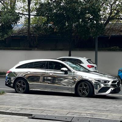 China BEYOND PPF Electroplated Silver Car Wrap Electroplated Car Bra Color Changing Film Car Protecting Film Auto Wrap for sale