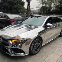 China Wholesale Electroplated Silver Car Wrap Film 1.52x17m Color Changing Vinyl for Land Cruiser Stickers for sale
