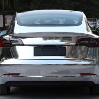 China Wholesale Electroplated Silver Car Wrap Film 1.52x17m Color Changing Vinyl for Land Cruiser Stickers for sale