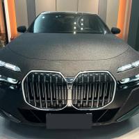 China Super Diamond Black Matte Car Wrap Vinyl 1.2x17m Color Changing Sticker Film for Cars for sale