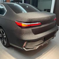 China Super Diamond Black Matte Car Wrap Vinyl 1.2x17m Color Changing Sticker Film for Cars for sale
