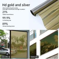 China 1.52M x 30M Anti-Heat Anti-Scratch 2 Mil Building PET Film 99% UV Protection One-Way Mirror Effect 5 Year Warranty for sale
