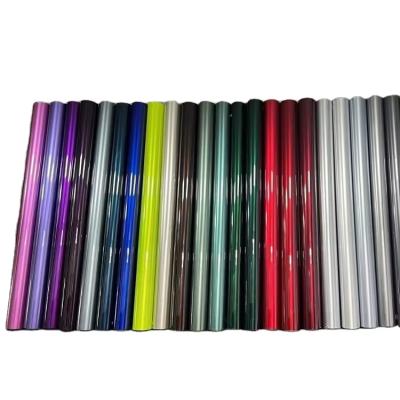 China Custom Color PET TPU Car Sticker Decals UV Proof Anti-Scratch 1.52x17m Vinyl Wrap for sale
