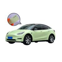 China Macaron Avocado Green Car Vinyl Wrap 1.52x17m Roll Removable Adhesive Decal Sticker for sale