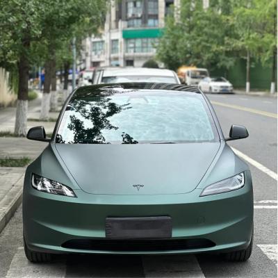 China TPU Ghost Metal Dark Green PPF Paint Protection Anti-scratch Film 1.52x15m 7.5mil for sale