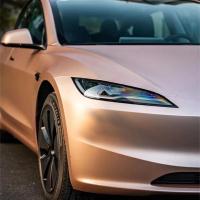 China TPU Satin Rose Gold PPF Paint Protection Anti-scratch Film 1.52x15m 7.5mil Color Car Wrap for sale